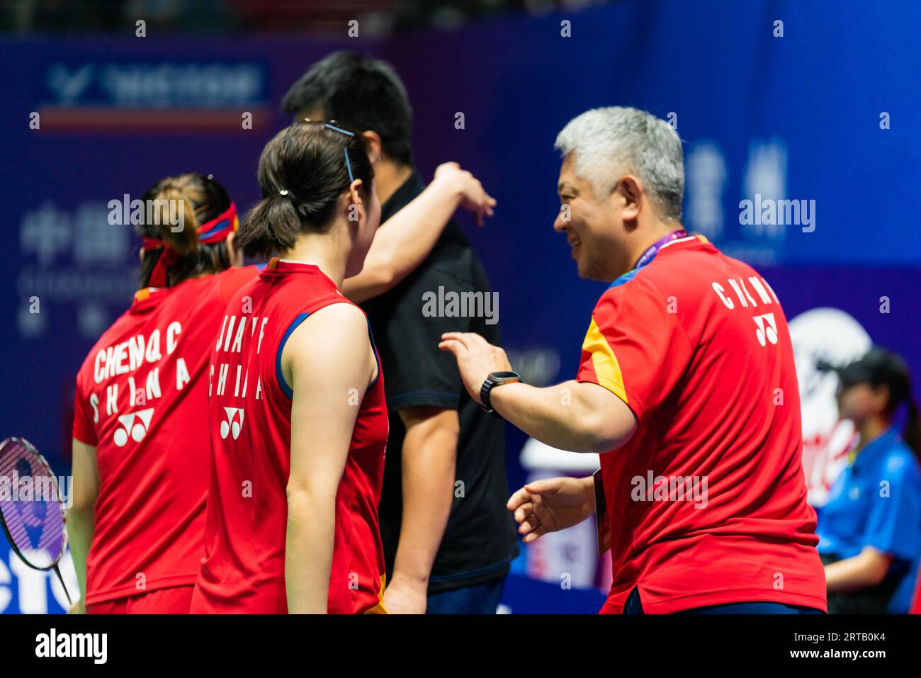 Chinese badminton players Chen Qingchen, Jia Yifan defeat South Korean ...