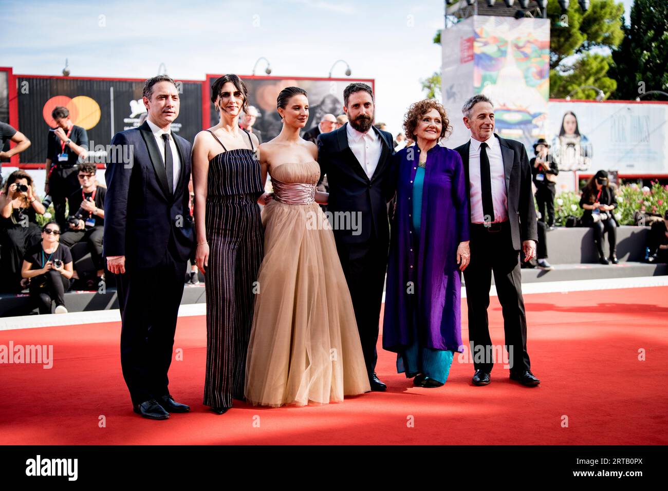 VENICE, ITALY - AUGUST 31: Gloria Münchmeyer, director Pablo Larraín ...