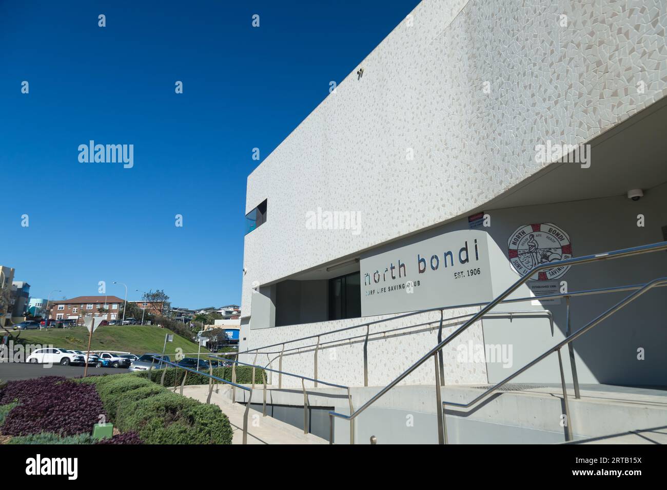 Exterior of North Bondi Surf Life Saving Club,Bondi Beach, Sydney, NSW ...
