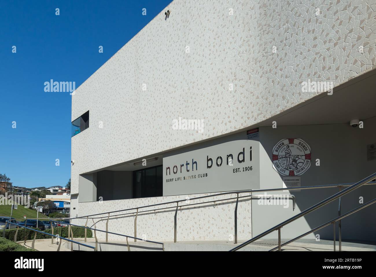 Exterior of North Bondi Surf Life Saving Club,Bondi Beach, Sydney, NSW ...