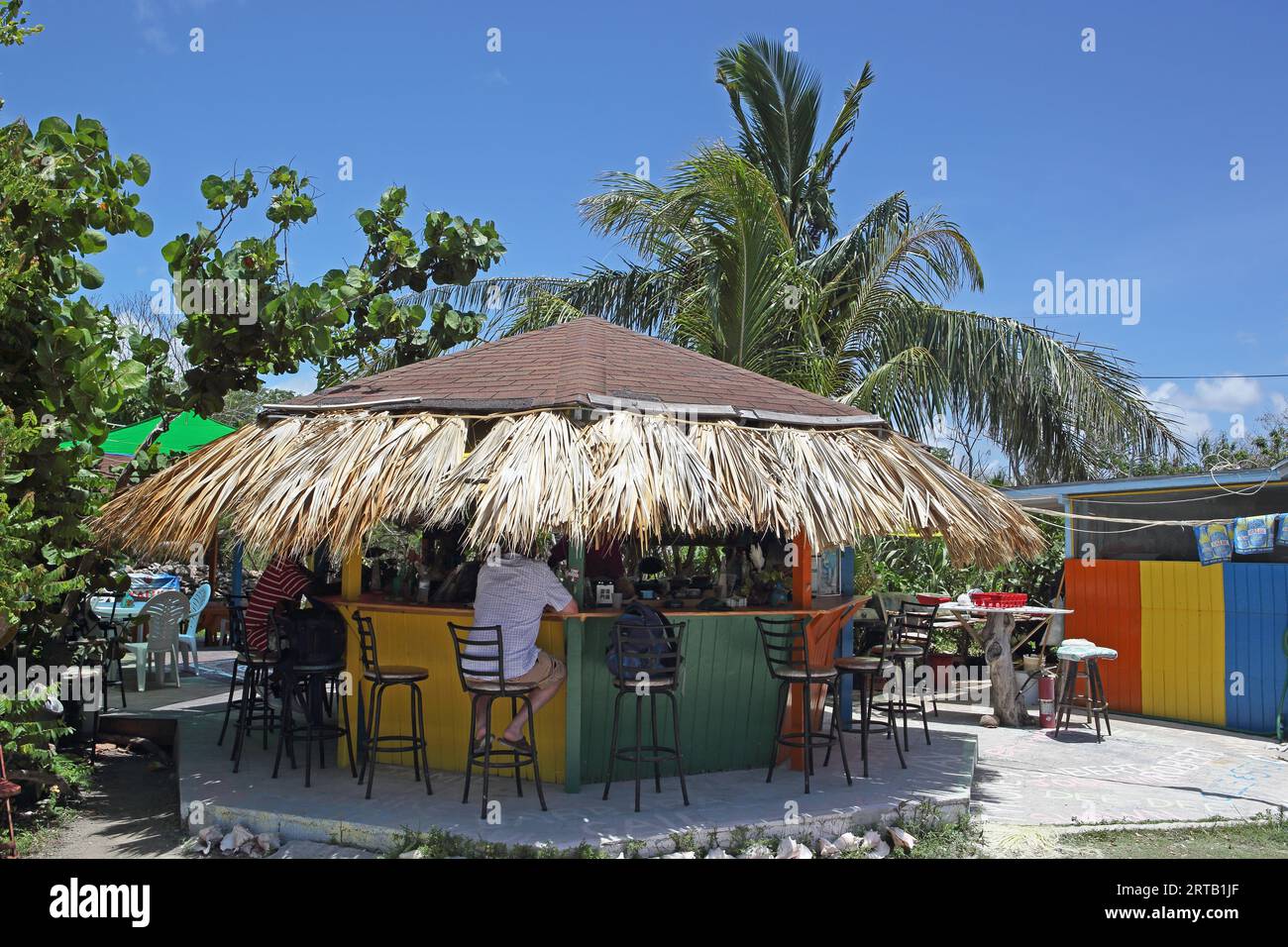 Pete's Pub and Gallery, Little Harbour, Great Abaco, Bahamas Stock ...