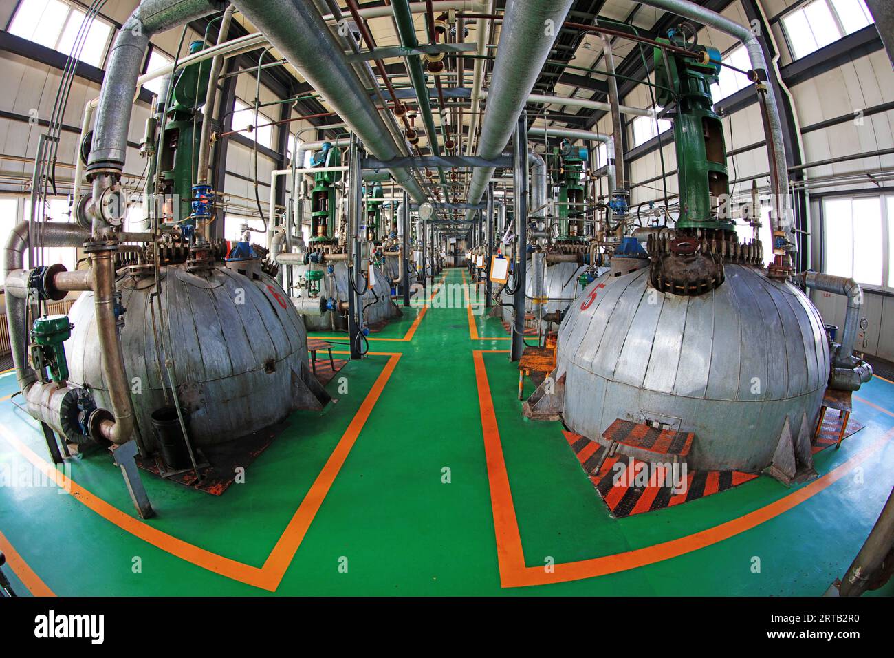 Machinery and equipment in a biodiesel production plant, China Stock ...