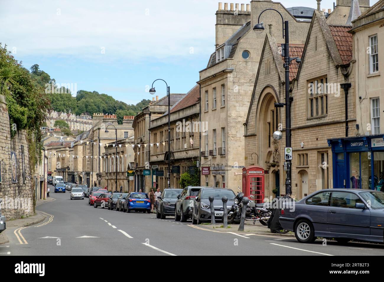 Walcott street in Bath Somerset UK Stock Photo - Alamy