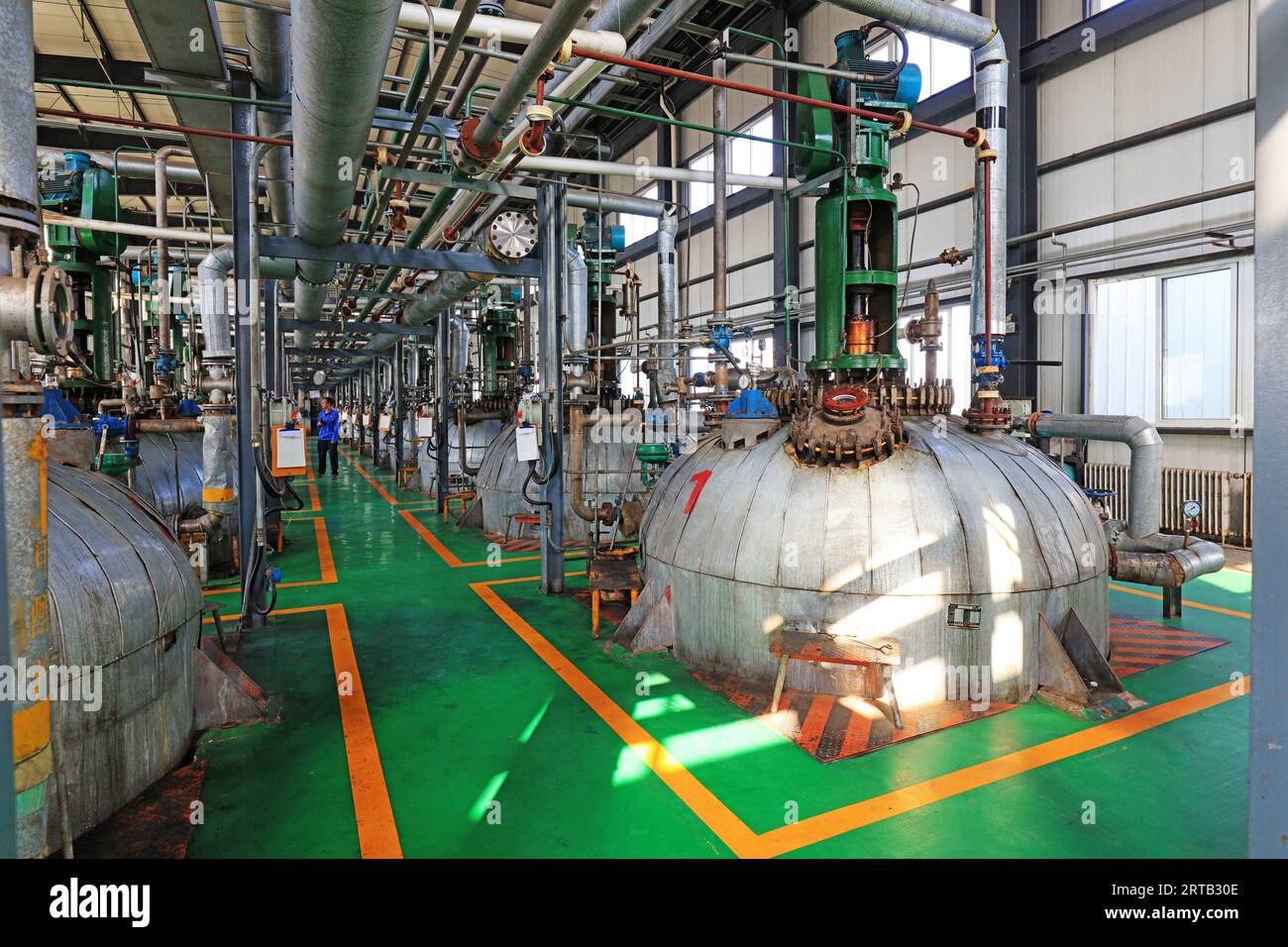 Machinery and equipment in a biodiesel production plant, China Stock ...