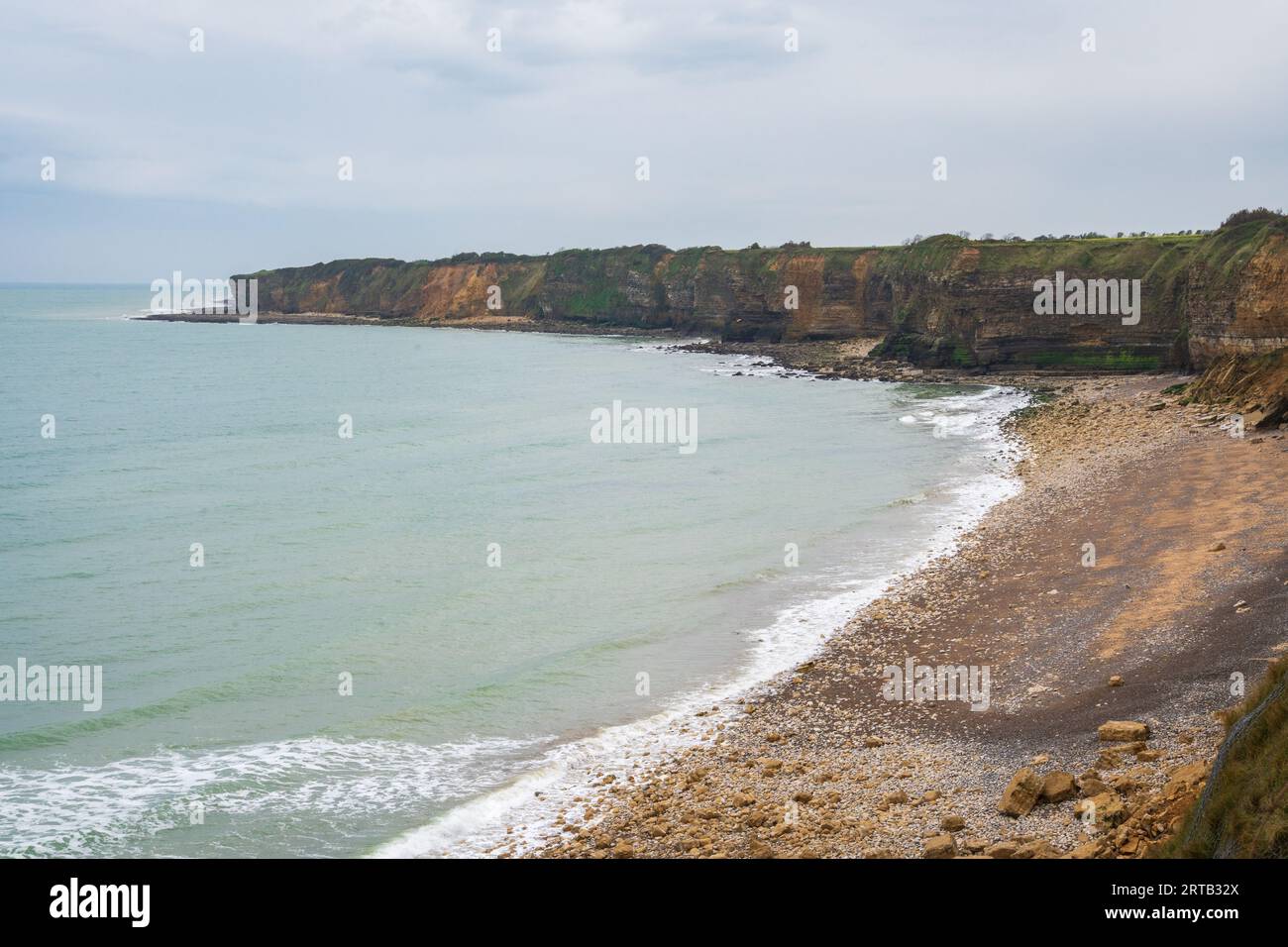 Pointe Du Hoc, World War II Site at Normandy, France Stock Photo - Alamy