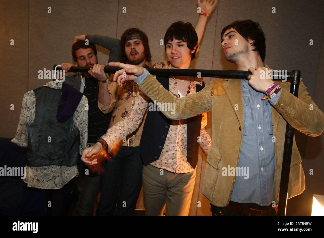 Panic At The Disco at Glastonbury Festival 2008 Stock Photo - Alamy