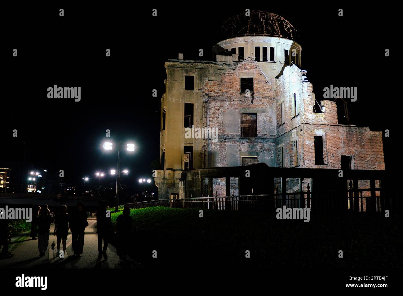 An image depicting the World Heritage-listed A-bomb Dome located within ...