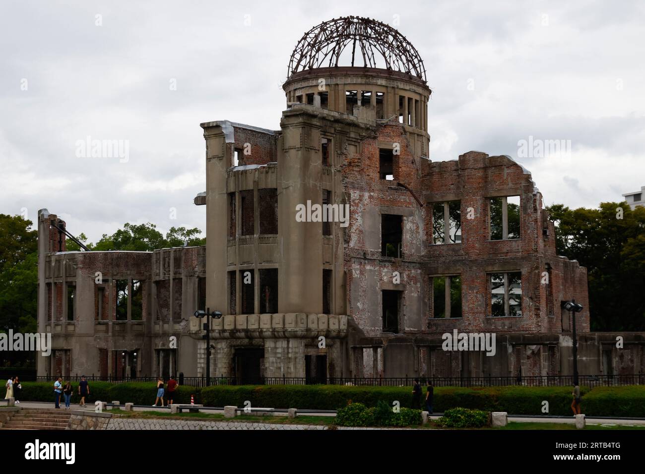 An image depicting the World Heritage-listed A-bomb Dome located within ...