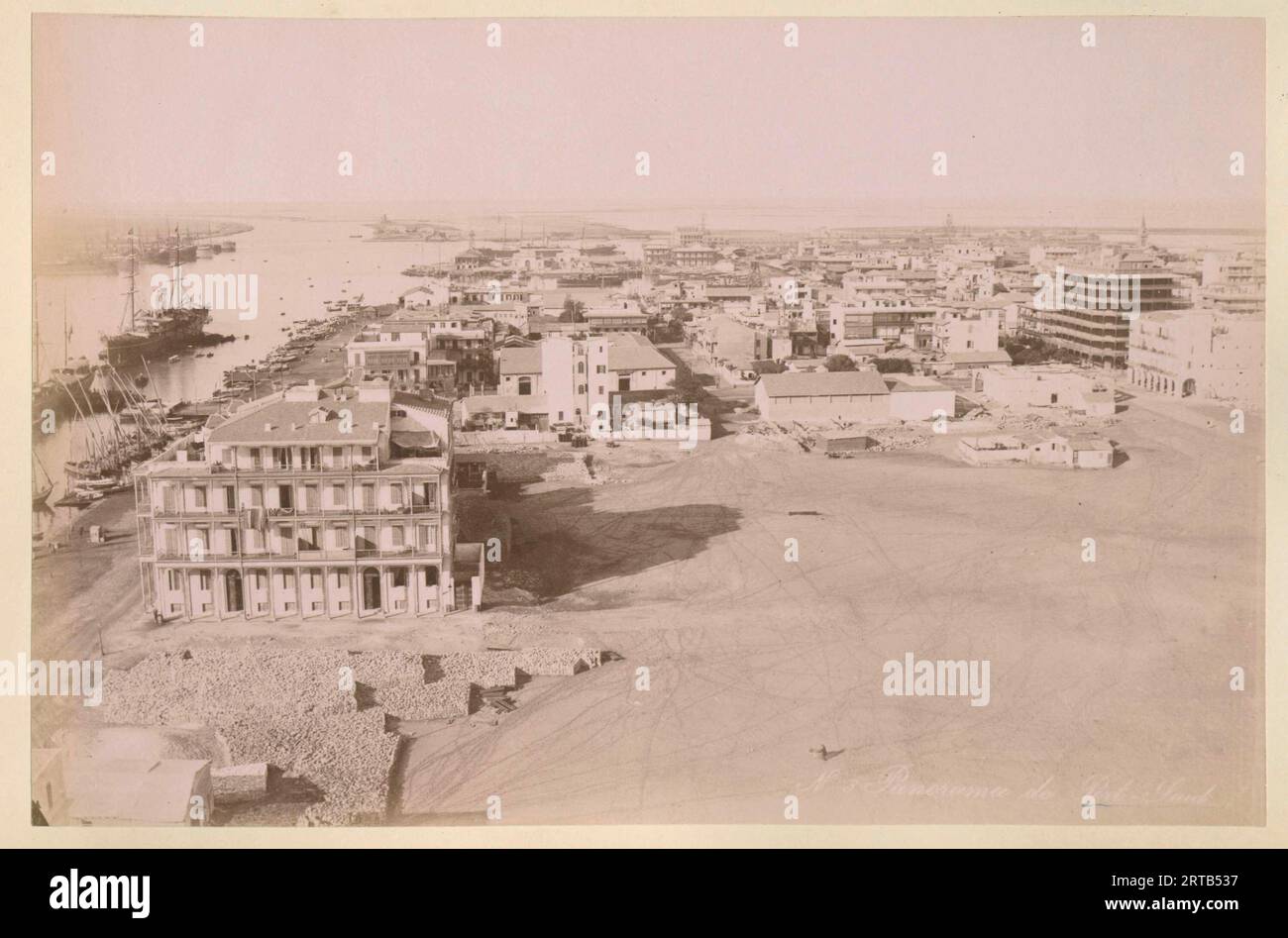 Port said egypt 1890 hi-res stock photography and images - Alamy