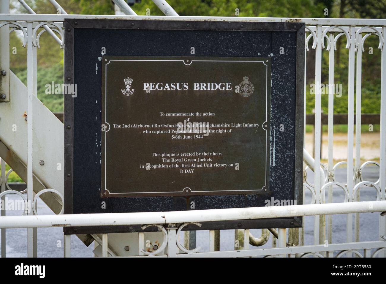 Pegasus bridge memorial and airborne museum hi-res stock photography ...