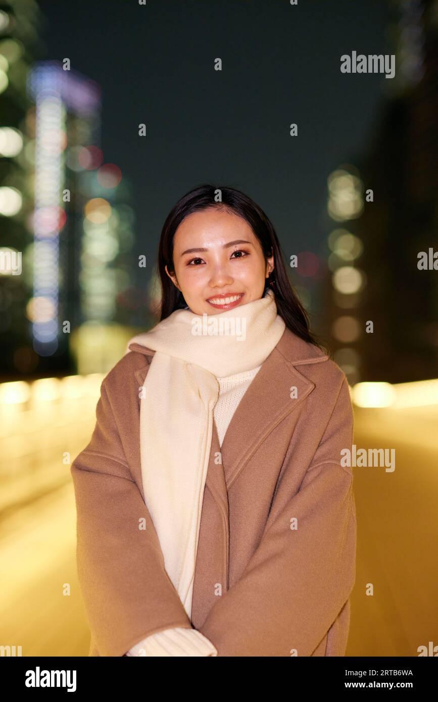 Young Japanese woman portrait Stock Photo - Alamy