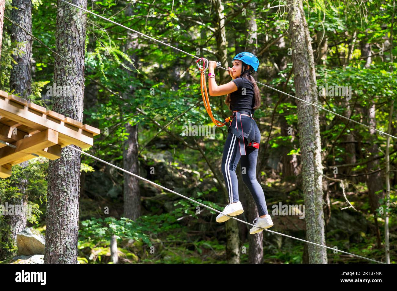Safety helmet and harness hi-res stock photography and images - Alamy