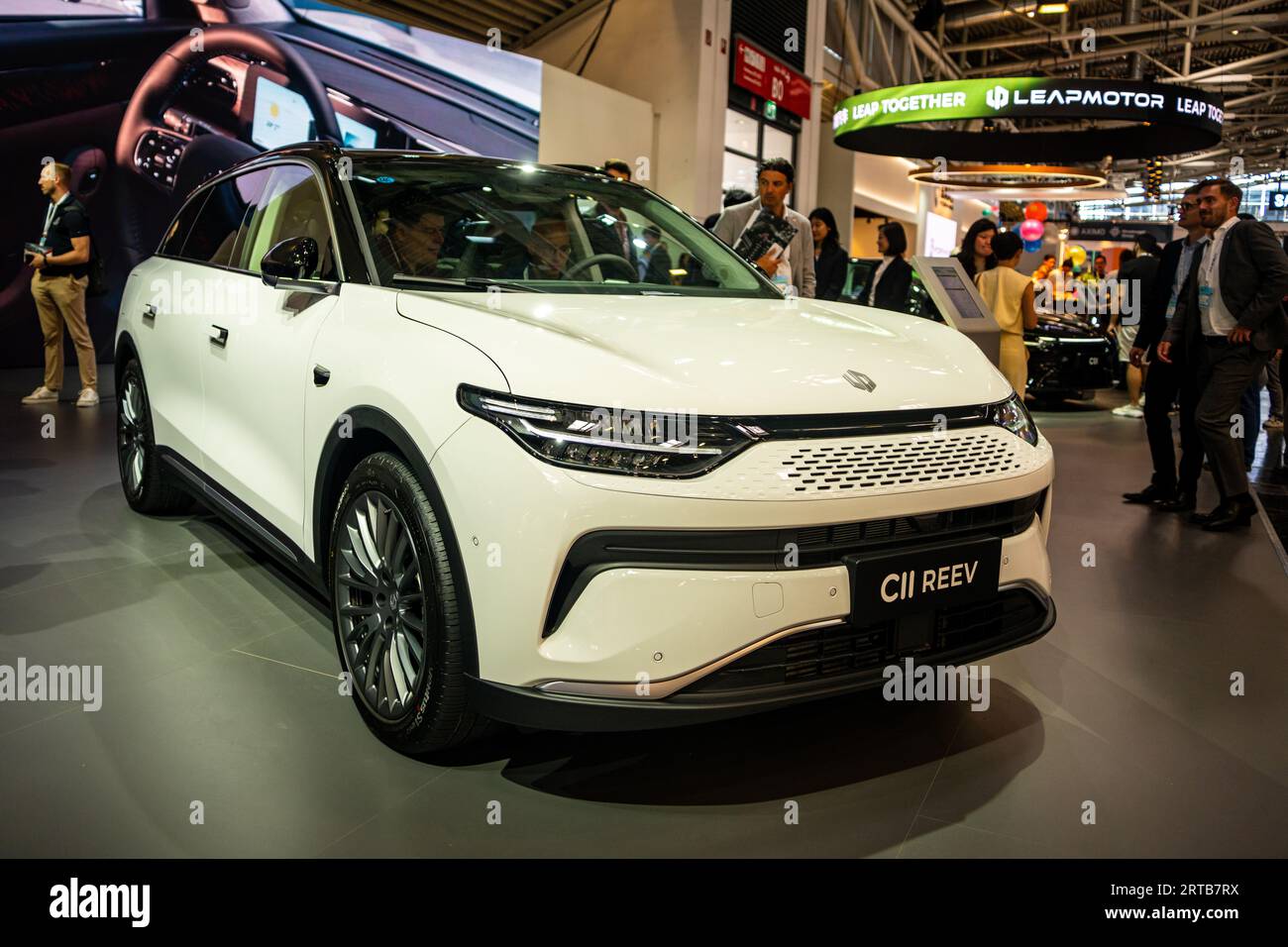 The range extended version of the Leap Motors C11 at IAA Mobility 2023, Munich Germany Stock ...