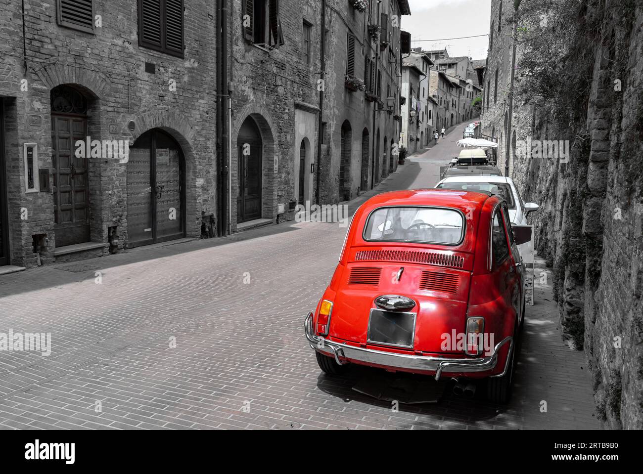 Black and white old cars wallpaper hi-res stock photography and images ...