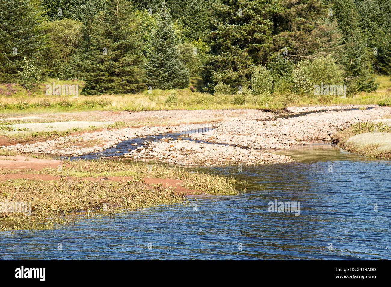 Beacons Reservoir Brycheiniog Brecon Beacons Stock Photo - Alamy