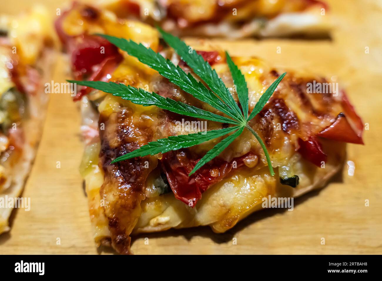 Cannabis pizzas hi-res stock photography and images - Alamy