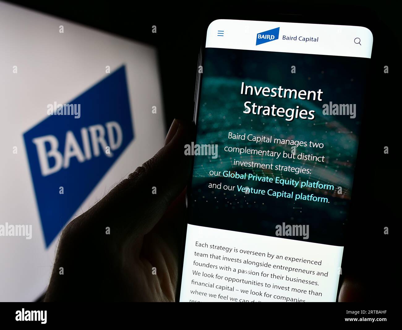 Baird capital logo hi-res stock photography and images - Alamy