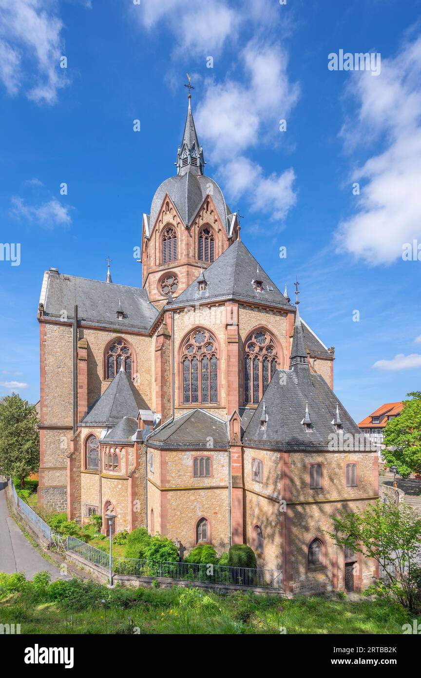 Cathedral of the Bergstrasse St. Peter, Heppenheim, Odenwald, GEO ...