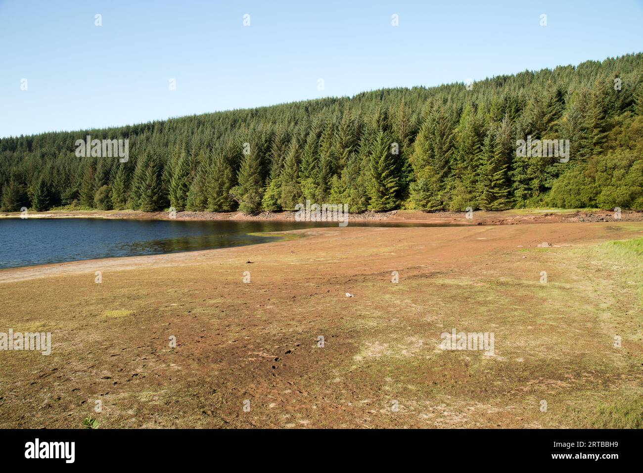 Cantref Reservoir Brycheiniog Brecon Beacons Stock Photo - Alamy