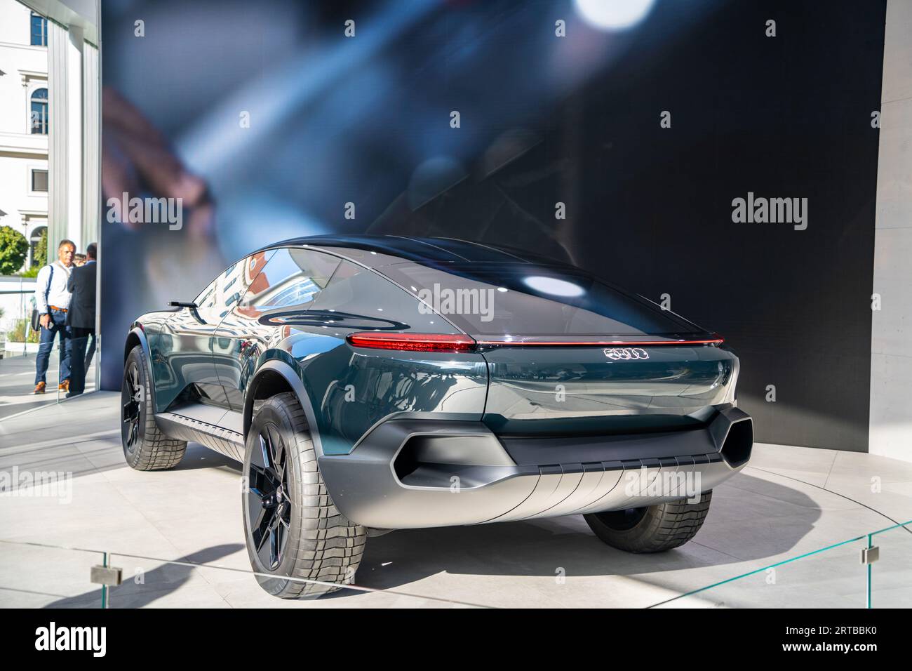 Audi Activesphere concept on display at the IAA Open Space Odeonplatz ...