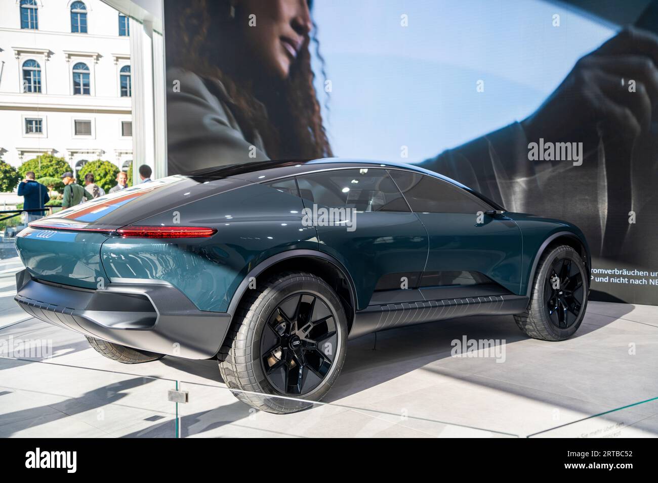 Audi Activesphere concept on display at the IAA Open Space Odeonplatz ...