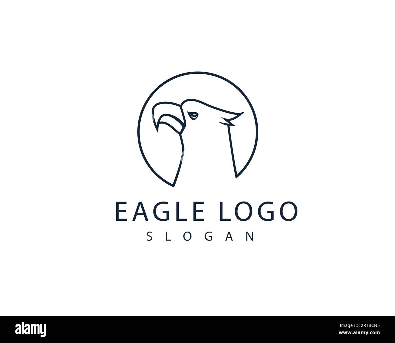 Eagle Logo Template vector icon illustration design. Eagle logo concept ...