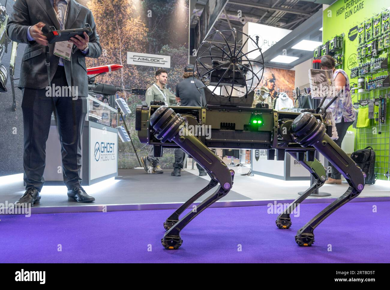 ExCel, London, UK. 12th Sep, 2023. The biennial Defence and Security ...