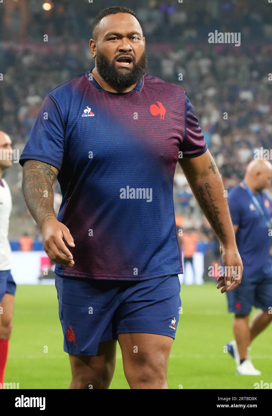ATONIO Uini of France during the World Cup 2023, Pool A rugby union ...
