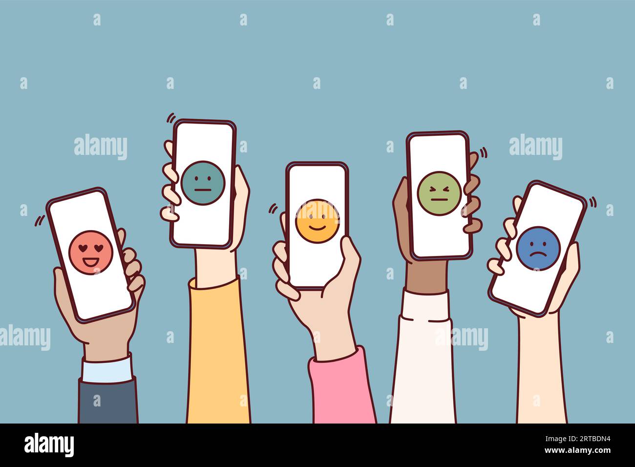 Emoticons in phones are metaphor for user feedback and assessment ...