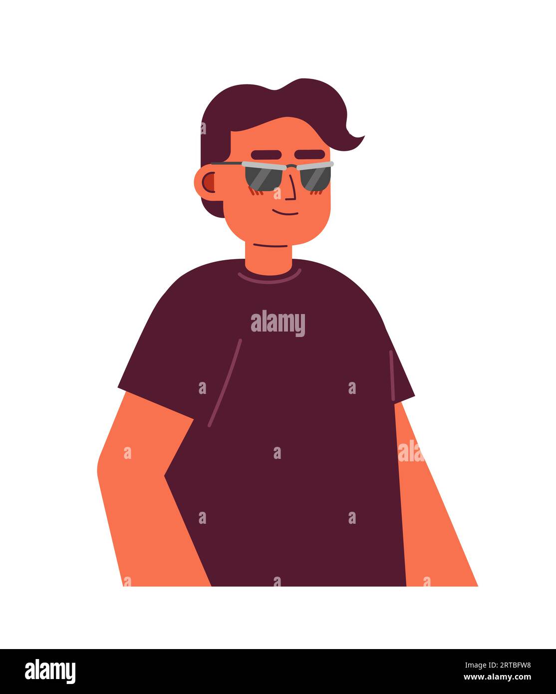 Man vision loss Stock Vector Images - Alamy