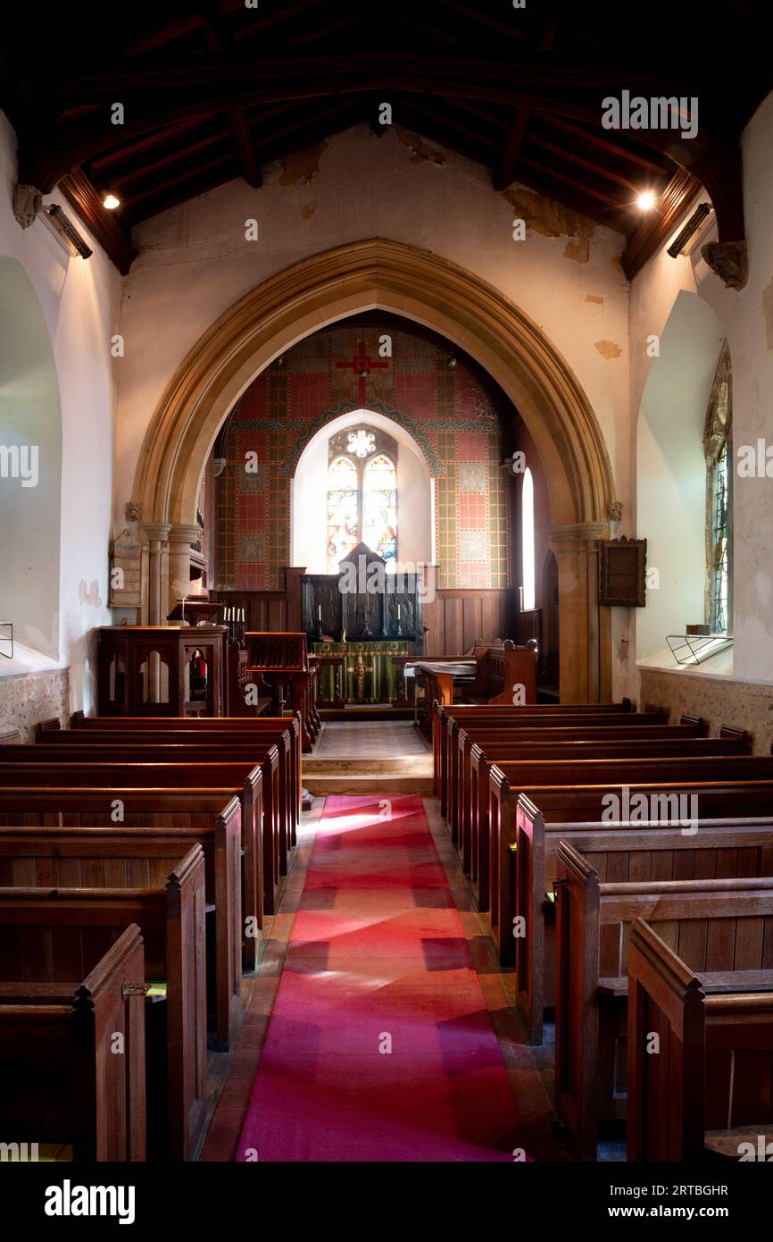 St. Thomas`s Church, Catthorpe, Leicestershire, England, UK Stock Photo ...