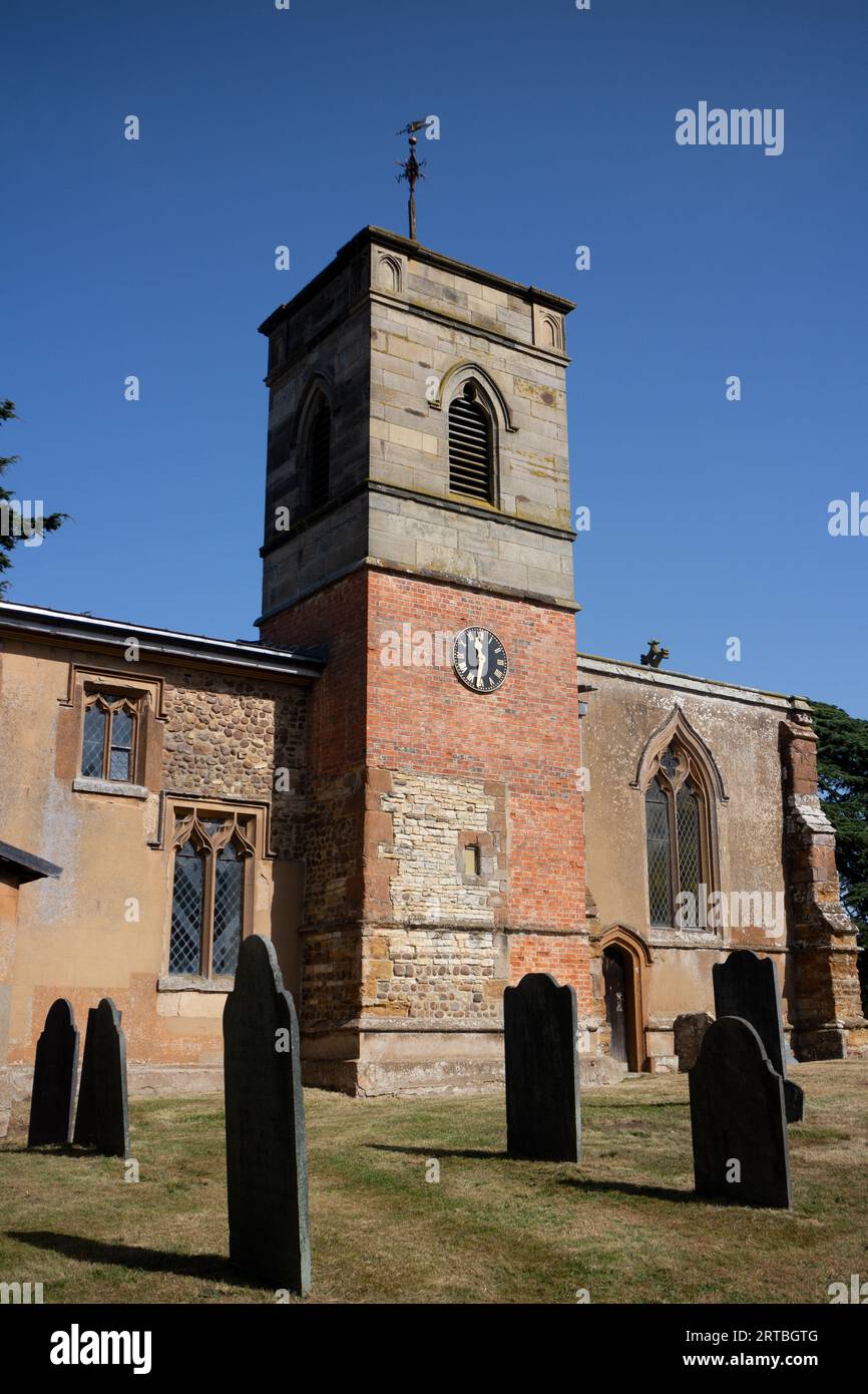 St. Mary`s Church, Cotesbach, Leicestershire, England, UK Stock Photo ...