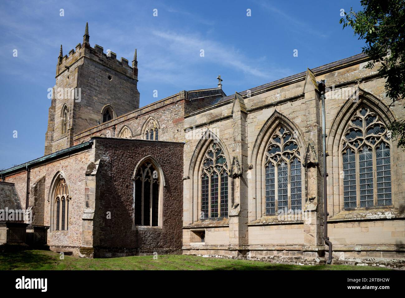 St. Peter’s Church, Claybrooke Parva, Leicestershire, England, UK Stock ...