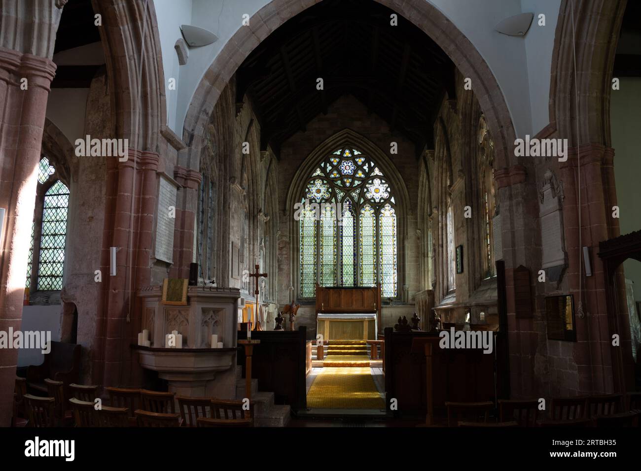 St. Peter`s Church, Claybrooke Parva, Leicestershire, England, UK Stock ...