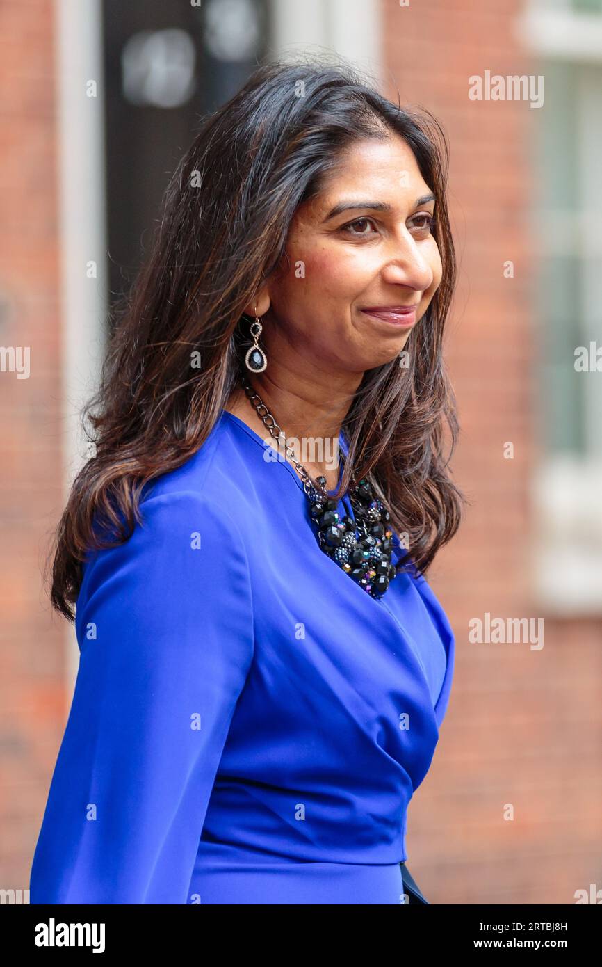 Downing Street, London, UK. 12th September 2023. Suella Braverman QC MP ...