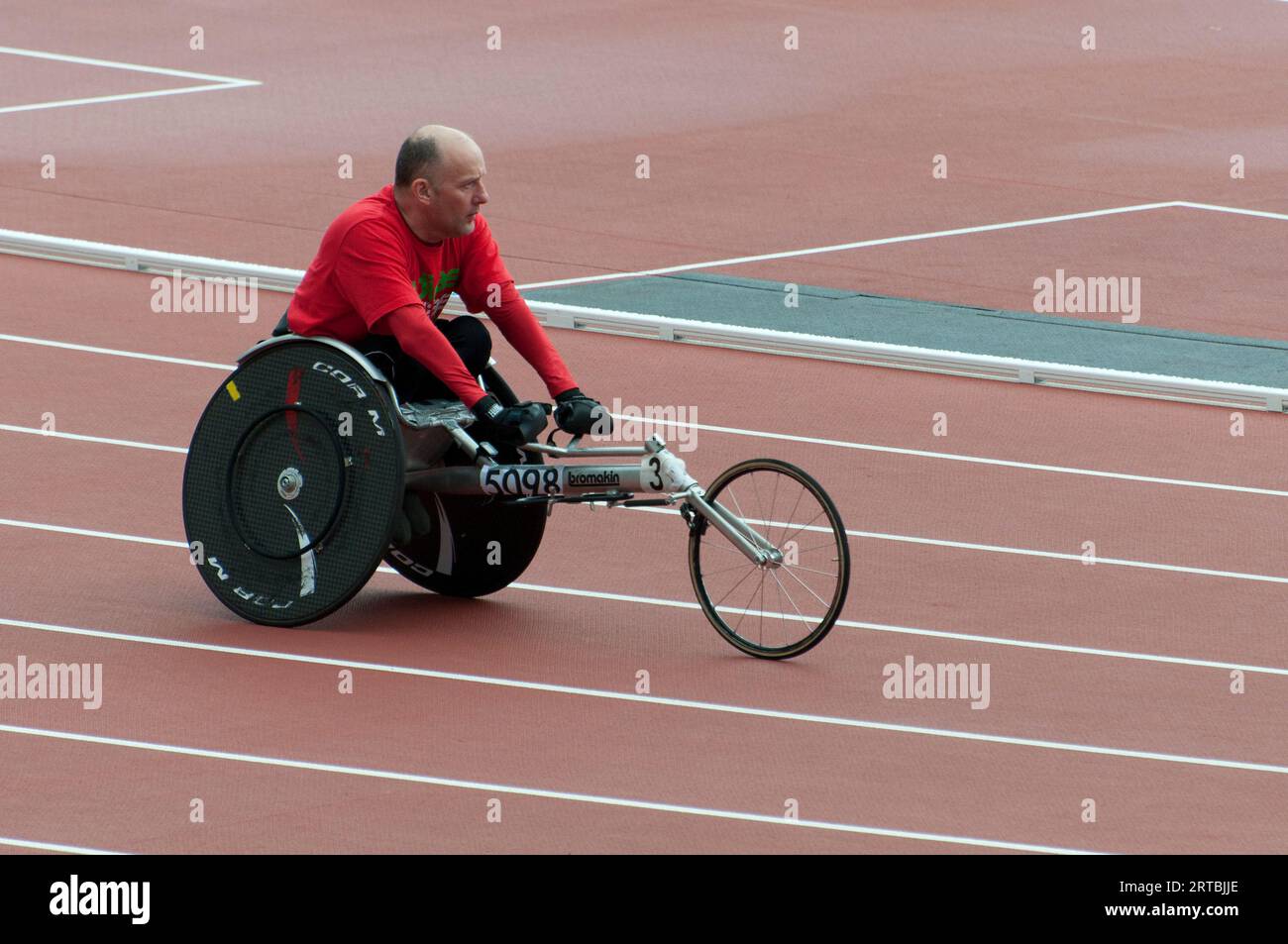 Wheelchair athletes - London Prepares Series Stock Photo - Alamy
