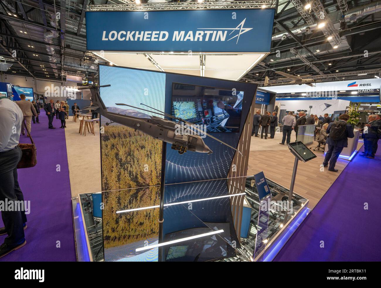 ExCel, London, UK. 12th Sep, 2023. The biennial Defence and Security ...