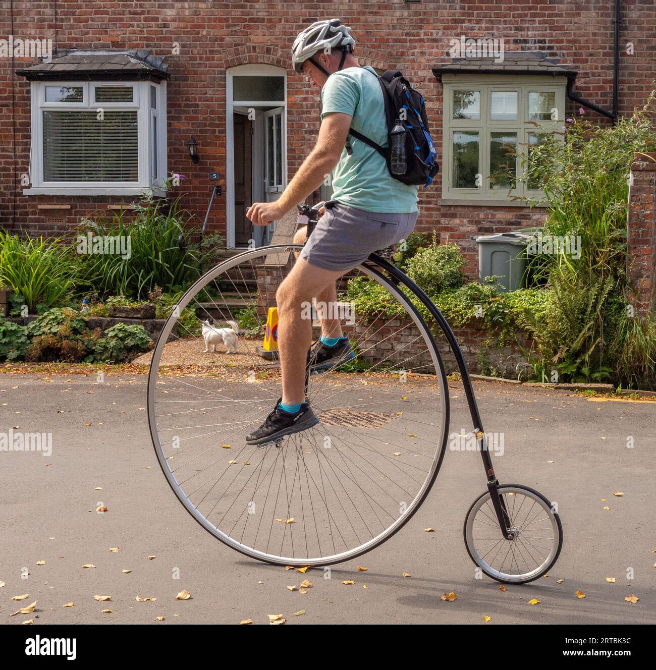 Knutsford, Cheshire, UK. September 10th 2023. Riders competing in the 2023 Great Race of Penny ...