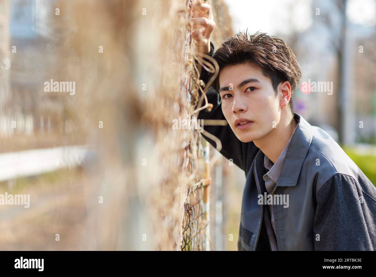 Japanese man portrait Stock Photo - Alamy