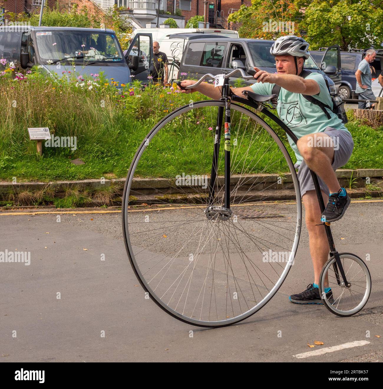 Knutsford, Cheshire, UK. September 10th 2023. Riders competing in the ...