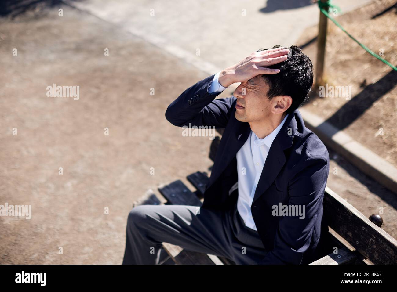 Forehead adult hi-res stock photography and images - Alamy