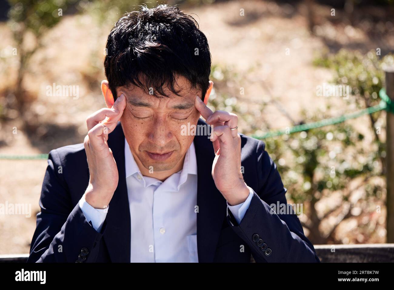 Asian businessman hand gesture hi-res stock photography and images - Alamy