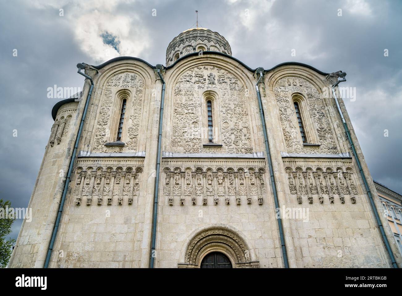 12-th century Cathedral of Saint Demetrius in Vladimir, Russia (UNESCO ...