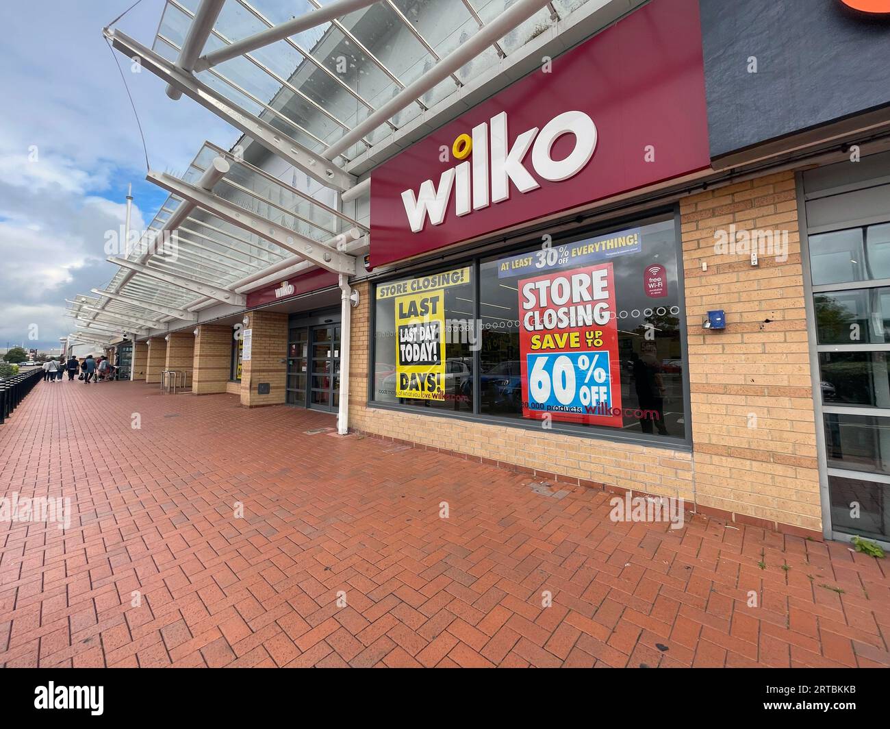 A general view of Cardiff Bay Wilko, one of the first set of Wilko ...