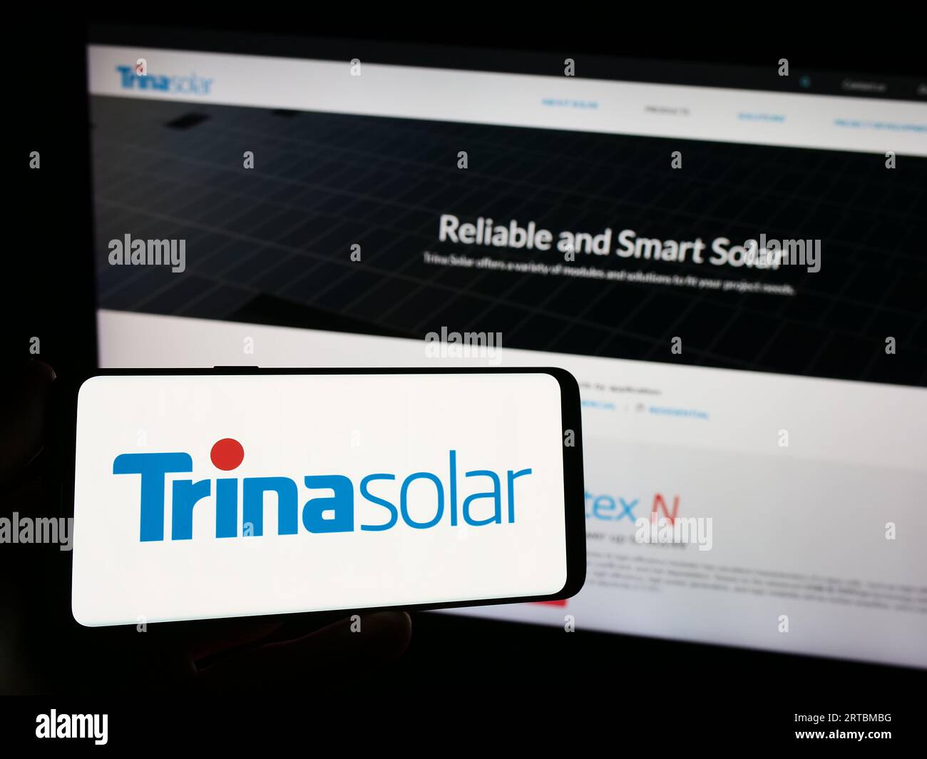 Trina solar logo hi-res stock photography and images - Alamy