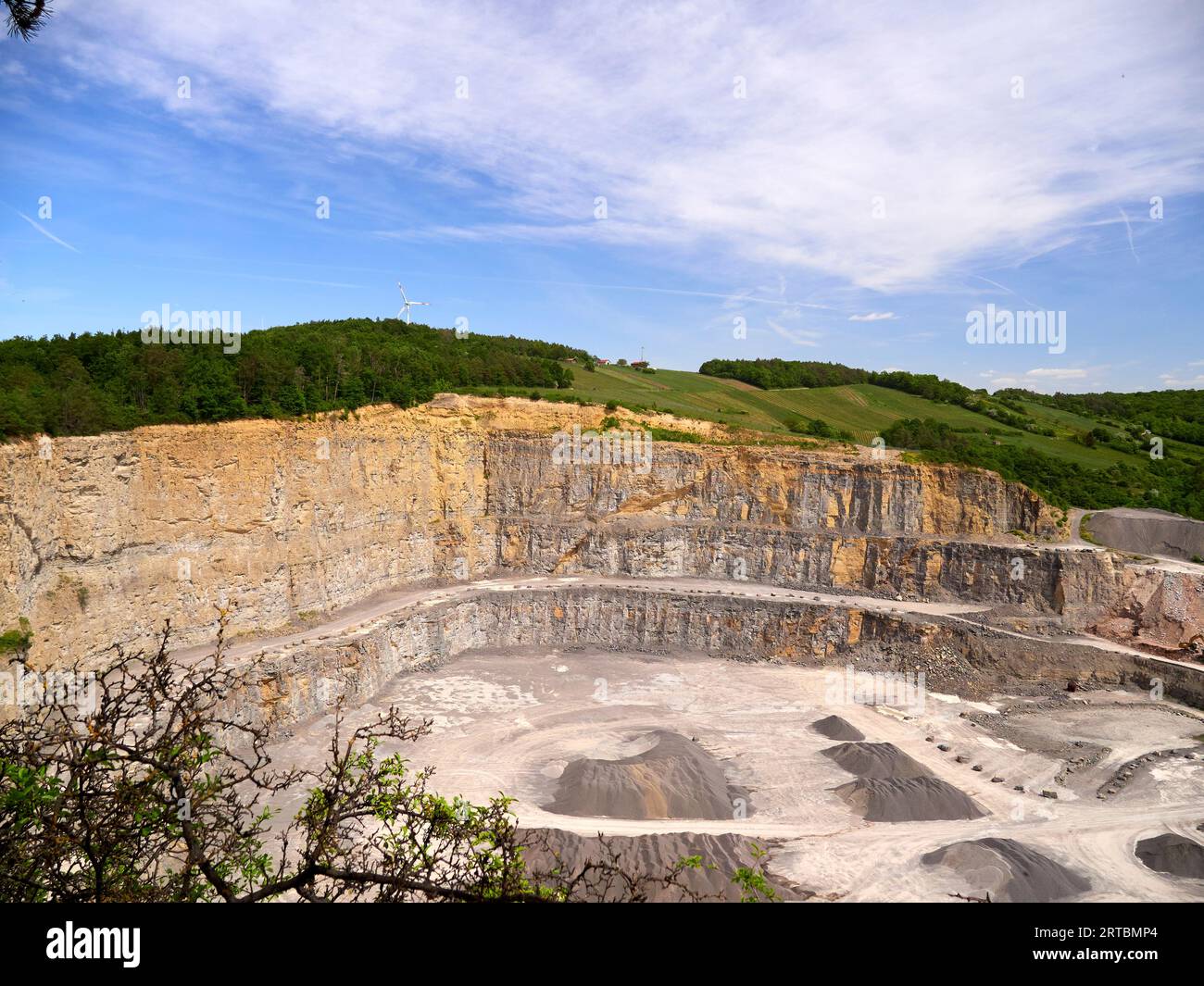 Quarry below the hohfeldplatte nature landscape conservation area near ...