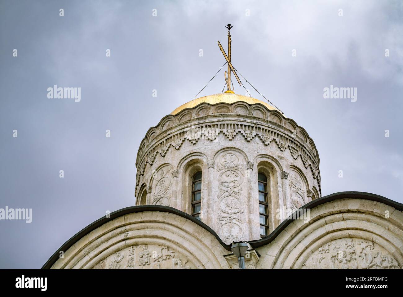 12-th century Cathedral of Saint Demetrius in Vladimir, Russia (UNESCO ...