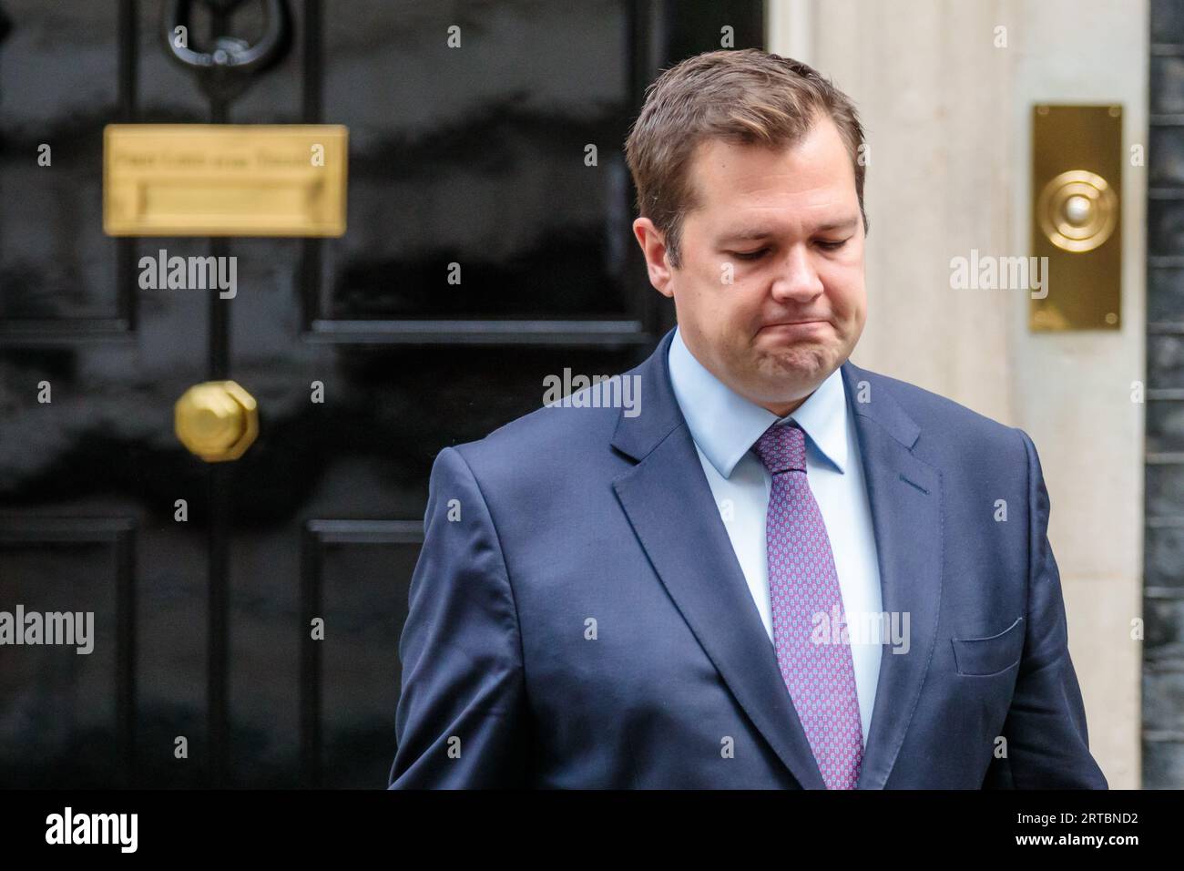 Downing Street, London, UK. 12th September 2023. Robert Jenrick MP ...
