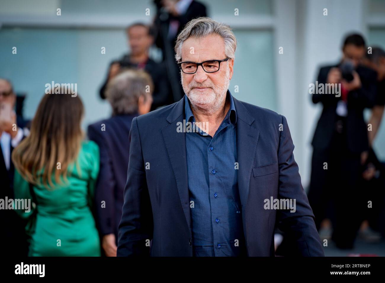 Max Tortora attends a red carpet for the movie "Felicità at the 80th ...