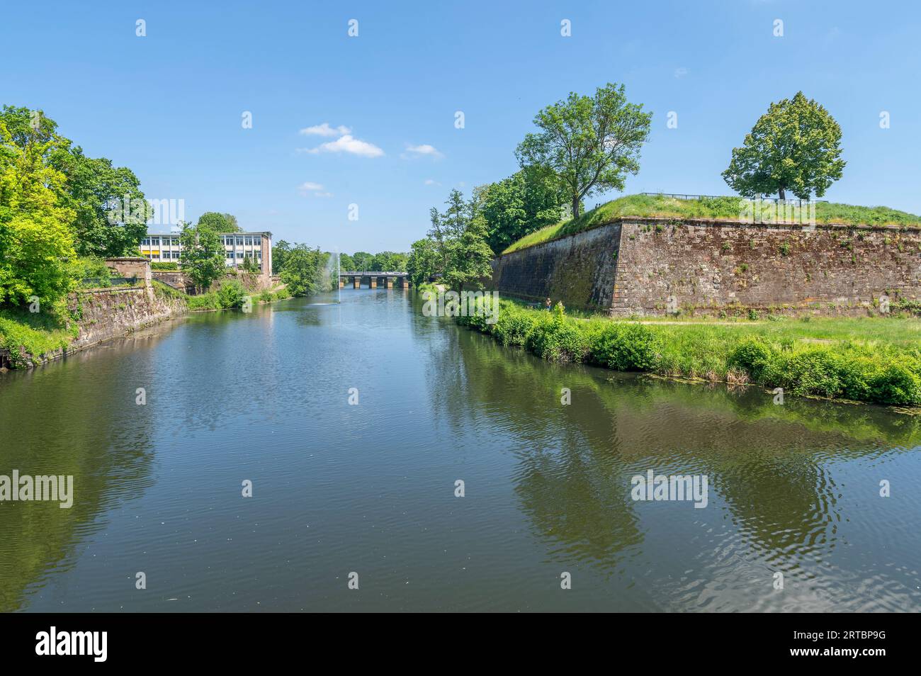The Fortifications of Saarlouis, Saar, Saar Valley, Saarland, Germany ...